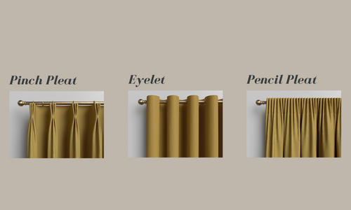 Curtain Headings - Knowing The Difference | 247 Blog