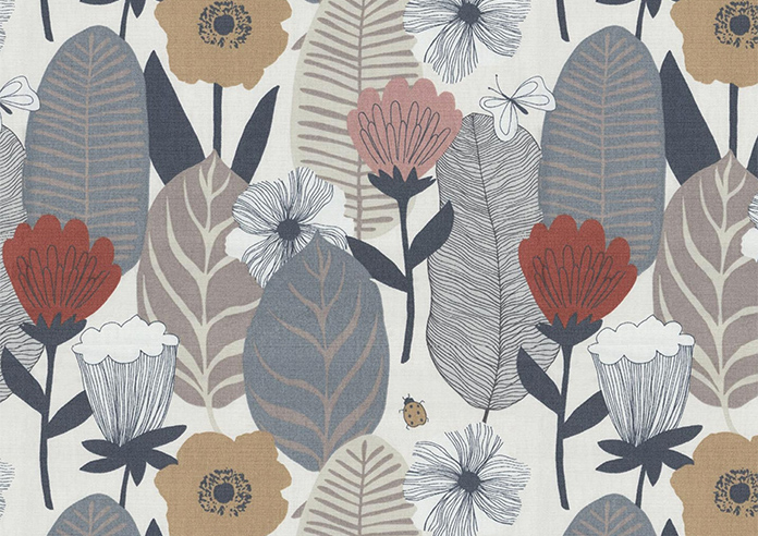 Blooma, Cameo - Made to Measure Curtains | 247Curtains