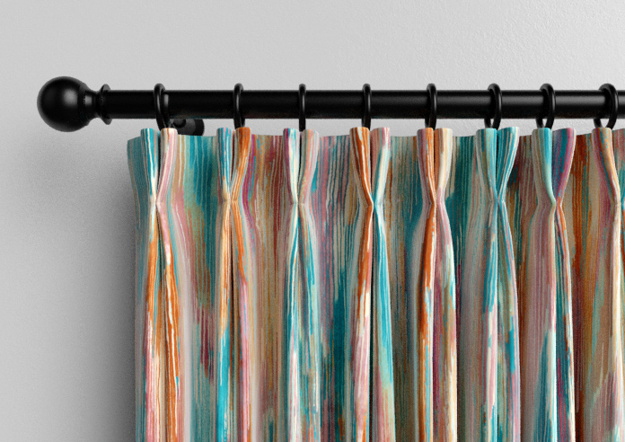 Bombay Velvet, Firestalk - Made to Measure Curtain | 247Curtains