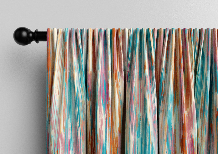 Bombay Velvet, Firestalk - Made to Measure Curtain | 247Curtains