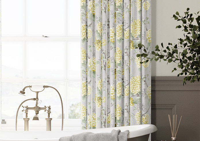 Bouquet Velvet, Primrose - Made to Measure Curtain | 247Curtains