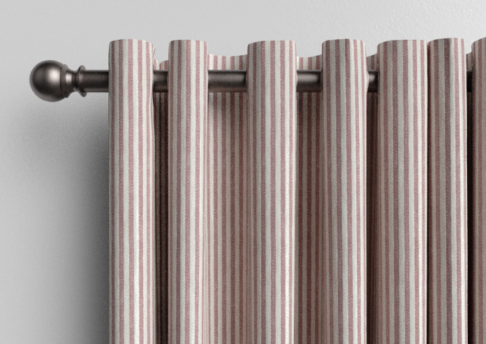 Emily Bond Oscar Stripe, Raspberry - Made to Measure Curtains | 247Curtains