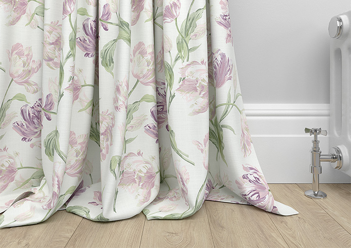 Laura Ashley Gosford, Grape - Made to Measure Curtains | 247Curtains