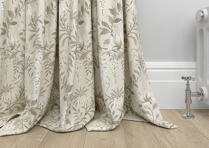 Laura Ashley Parterre, Natural - Made to Measure Curtains | 247Curtains