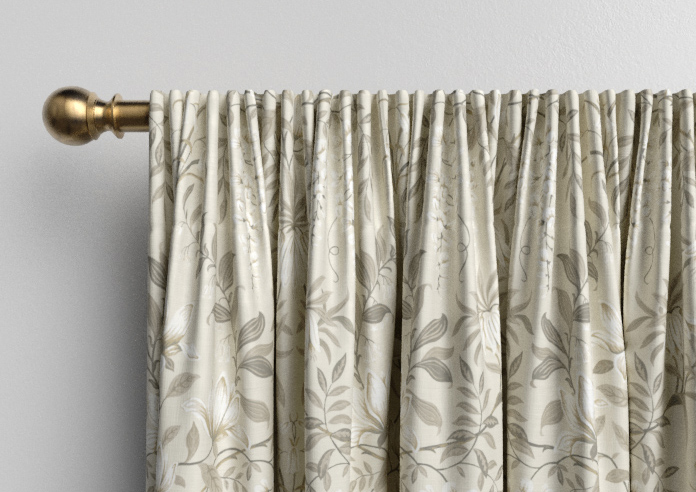 Laura Ashley Parterre, Natural - Made to Measure Curtains | 247Curtains