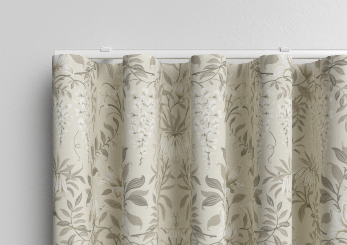 Laura Ashley Parterre, Natural - Made to Measure Curtains | 247Curtains
