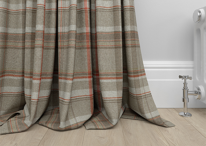 Macrae, Brown Tartan - Made to Measure Curtains | 247Curtains