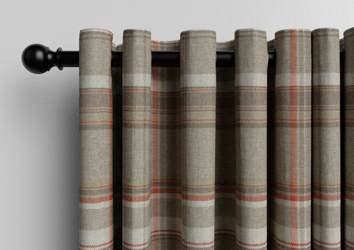 Macrae, Brown Tartan - Made to Measure Curtains | 247Curtains