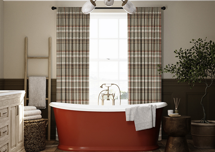 Macrae, Brown Tartan - Made to Measure Curtains | 247Curtains
