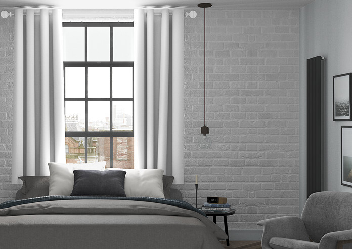 Mayfair, White - Made to Measure Curtains | 247Curtains