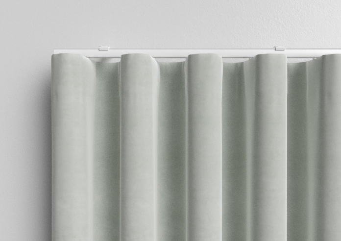 Odessa Velvet, Smoke - Made to Measure Curtains | 247Curtains