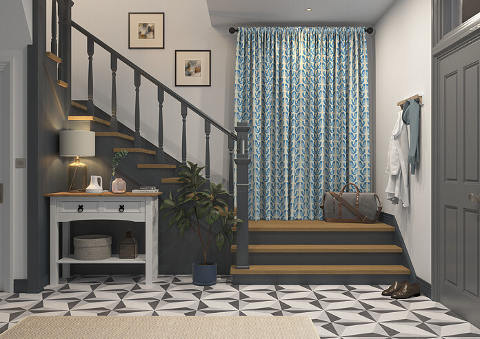 Scandi Birds, Capri - Made to Measure Curtains | 247Curtains